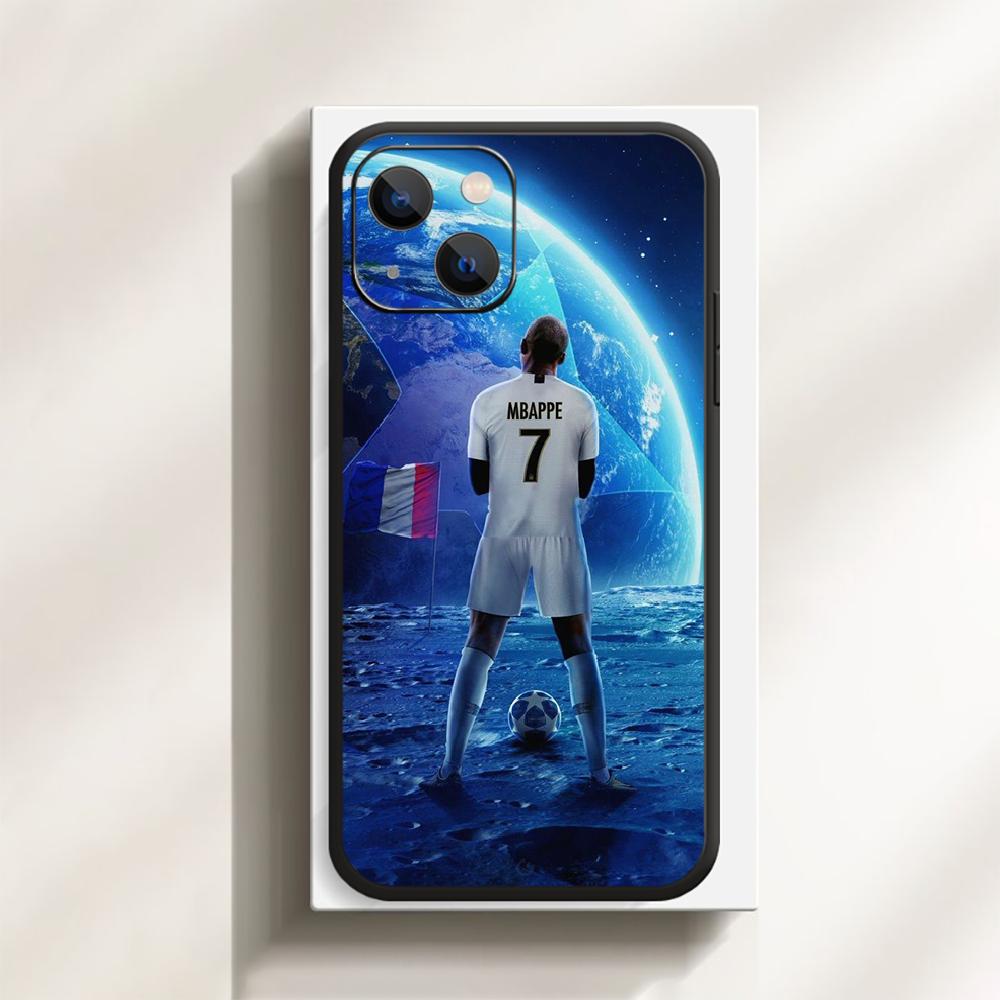 Buy Kylian Mbappe Football Soccer Soft Phone Case Cover For IPhone ...