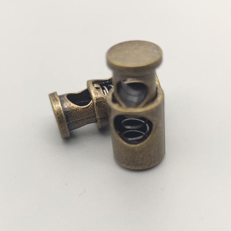 Buy 10pcs Accessories Spring Buckle Metal Alloy Toggle Cord Locks ...