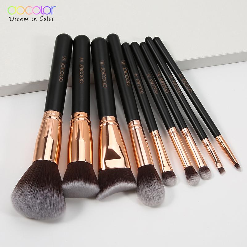 Buy Docolor Makeup Brushes Set For Foundation Powder Blending Eyeshadow ...