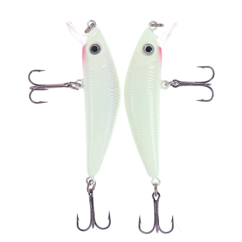 Buy 1Pcs Fishing Lure Luminous Lures Hard Bait Fishing Tackle Fishing ...