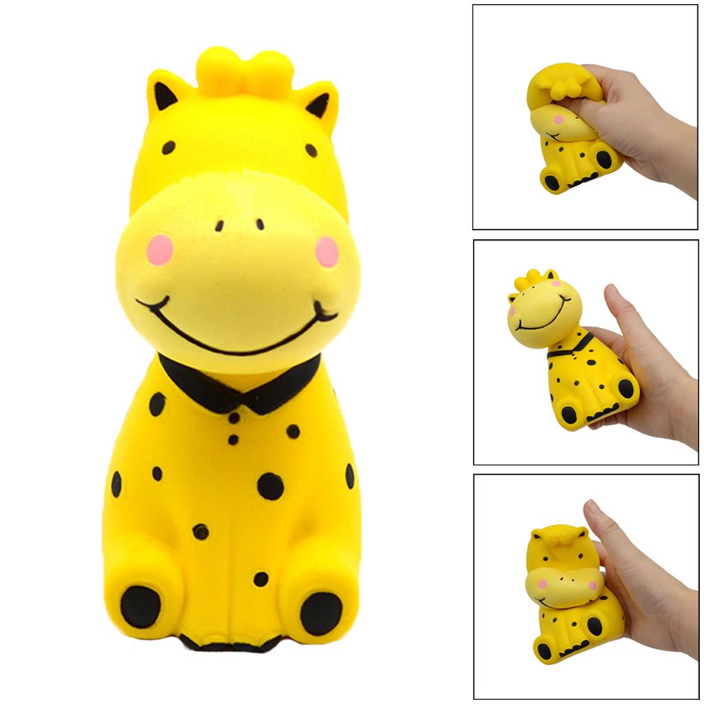 Exquisite Fun Giraffe Super Slow Rising Squeeze Pressure Stress ...