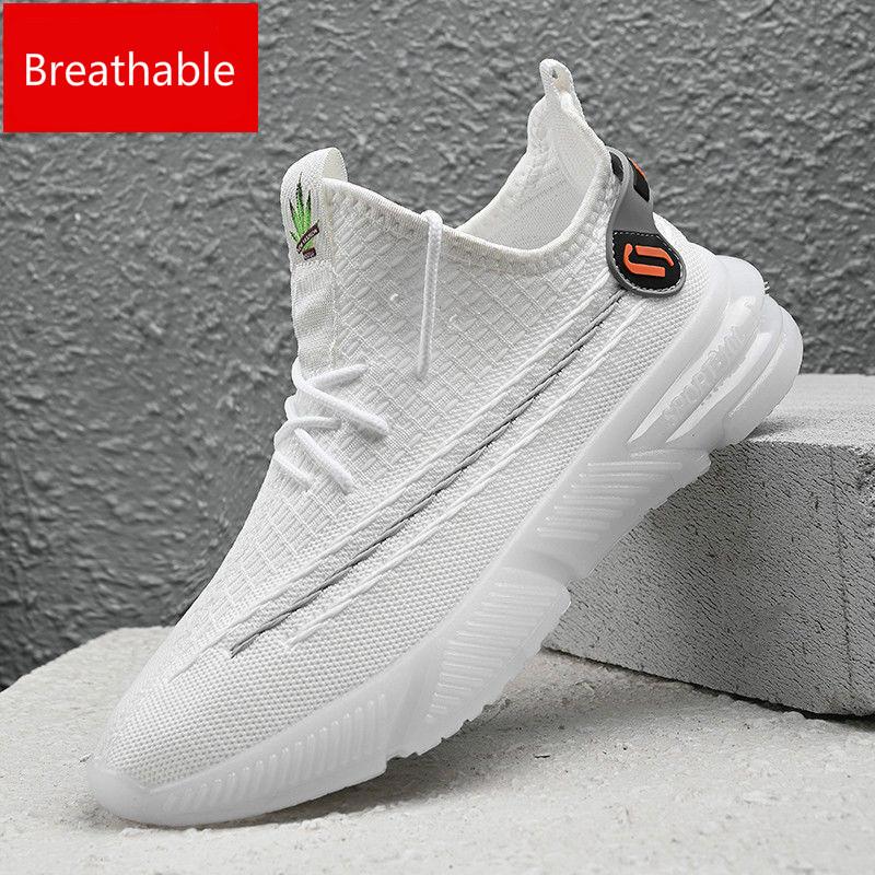 Buy Men's Shoes Summer Mesh Sports Shoes Breathable Running Shoes Men's ...