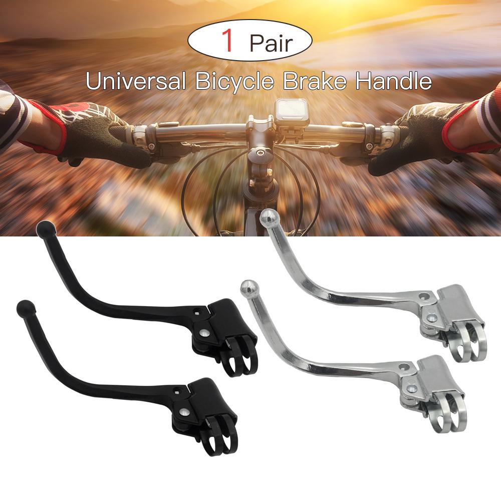 1 Pair Universal Full Aluminum Alloy Bicycle Brake Handle Mountain Road ...