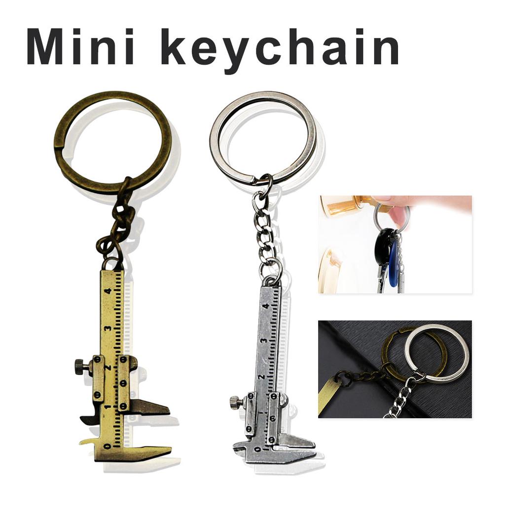 Buy Keychain/Chain Tool Pendant Portable Tool Mini Vernier Caliper ...