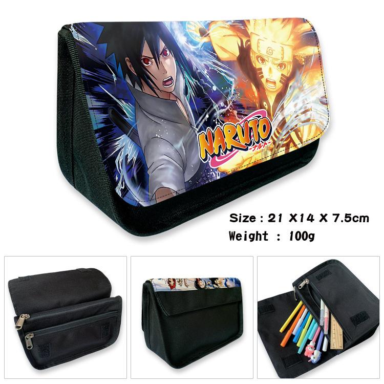 Cheap Anime Surrounding Naruto Student Canvas Large-capacity Pencil ...