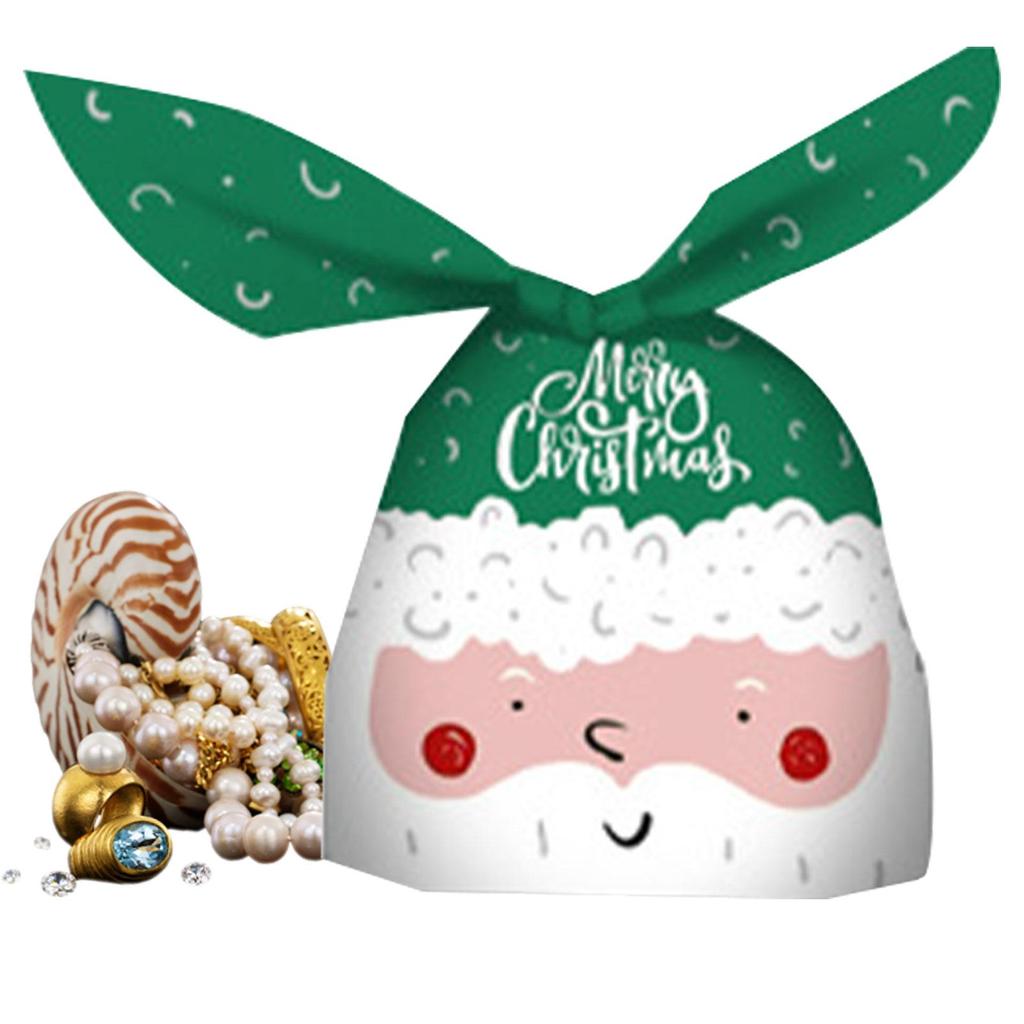 Buy Christmas Bunny Gift Bag | Christmas Candy Bags | Christmas Pattern ...