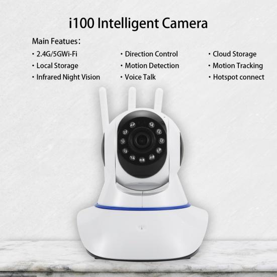 Easy Installation with Card Slot Practical Intelligent 720P Mini Wide ...
