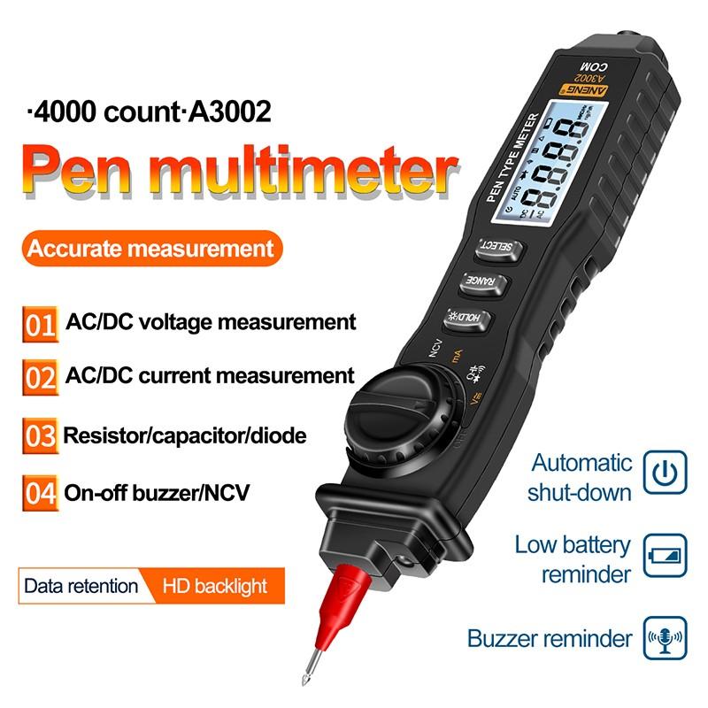 Cheap ANENG A3002 Digital Multimeter Pen Type Non Contact ACV/DCV ...