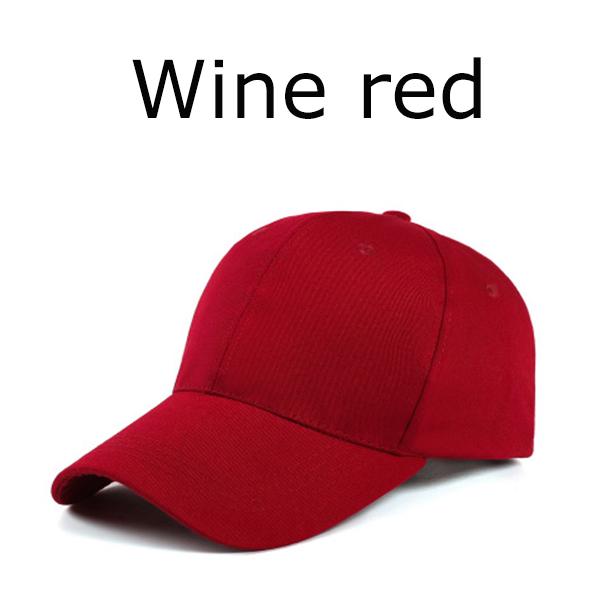 Buy Baseball Hat Solid Color Baseball Caps Travel Sunshade Hat ...