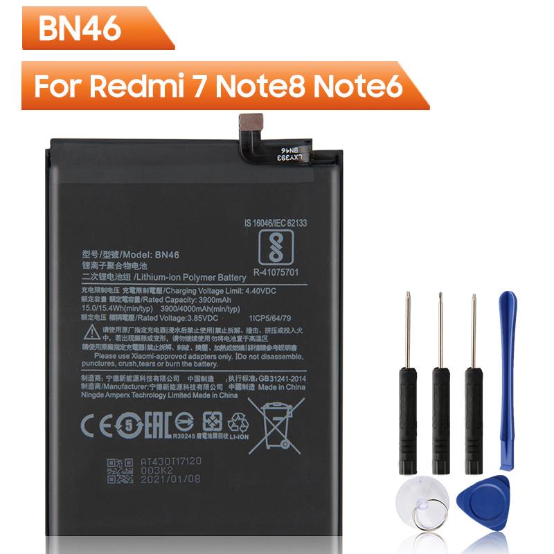 Buy Replacement Phone battery BN46 For Xiaomi Redmi Note 8 Note 8TRedmi ...