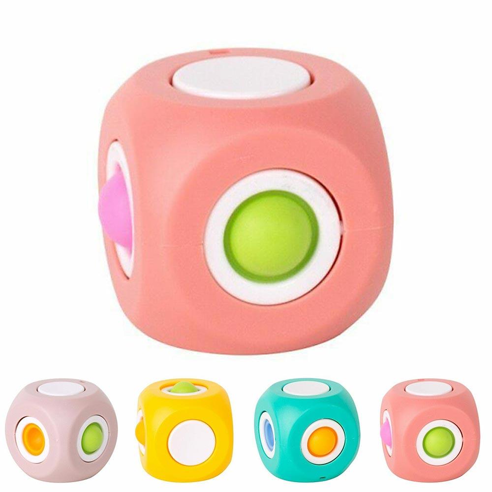 Buy Simple Dimple Push Bubble Fidget Sensory Bauble Cube Stress Relief ...
