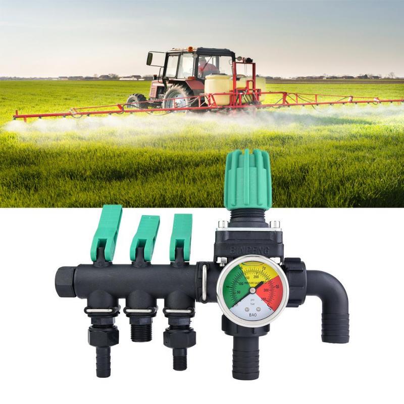 Buy Agricultural Sprayer Control Shut Off Valve 3 Way Water Splitter at ...