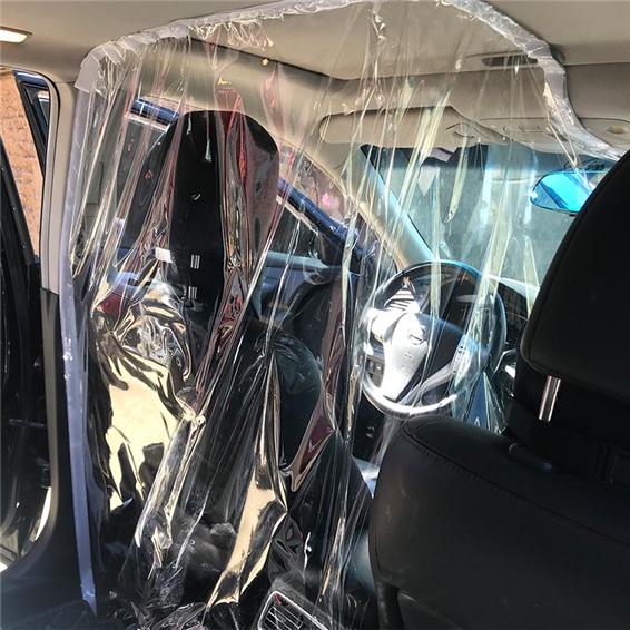 Buy Taxi Car Isolation Film Anti-fog Self-adhesive Full-enclosed Seal ...