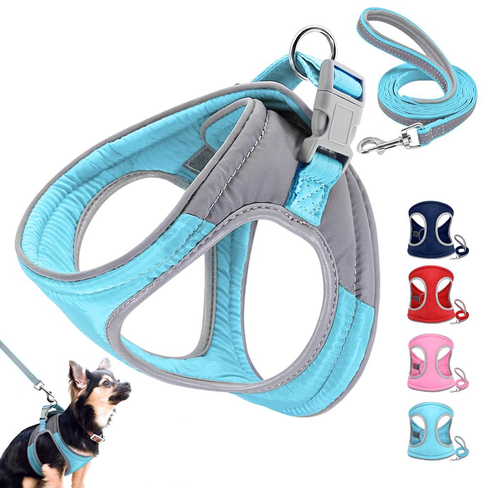 Buy Soft Padded Dog Harness For Small Medium Dogs Chihuahua Pug Harness ...