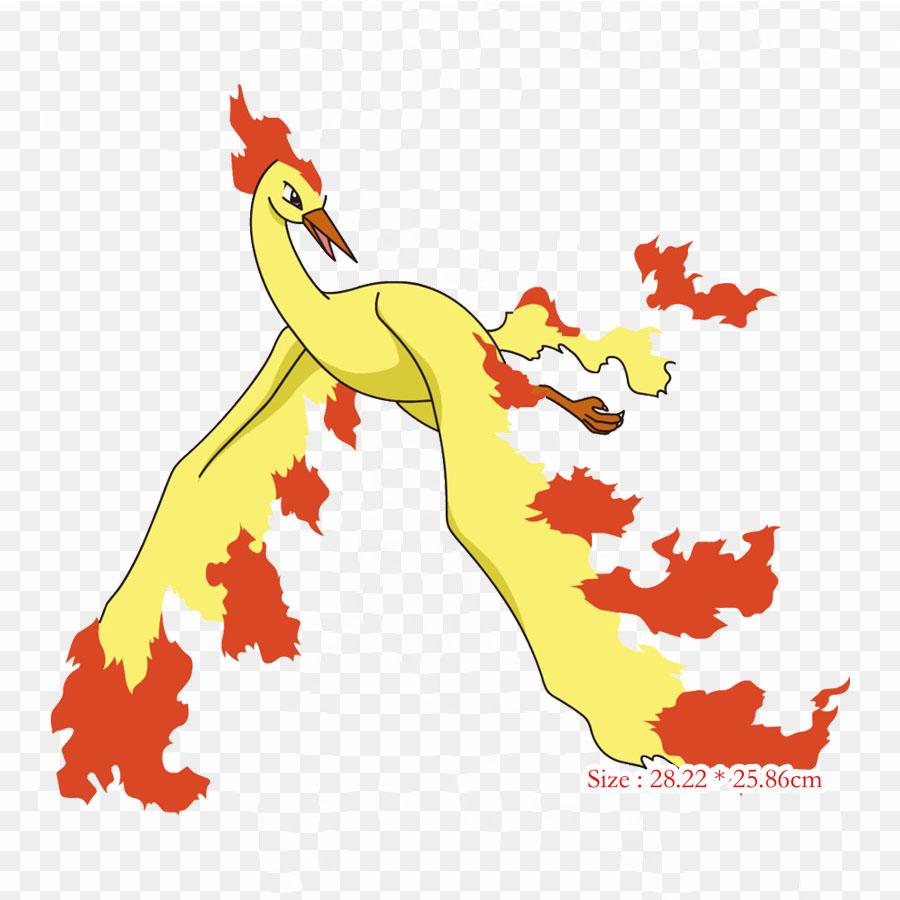 Moltres Pokemon Pokemon X And Y Pokemon Go Iron on Transfer Patches for ...