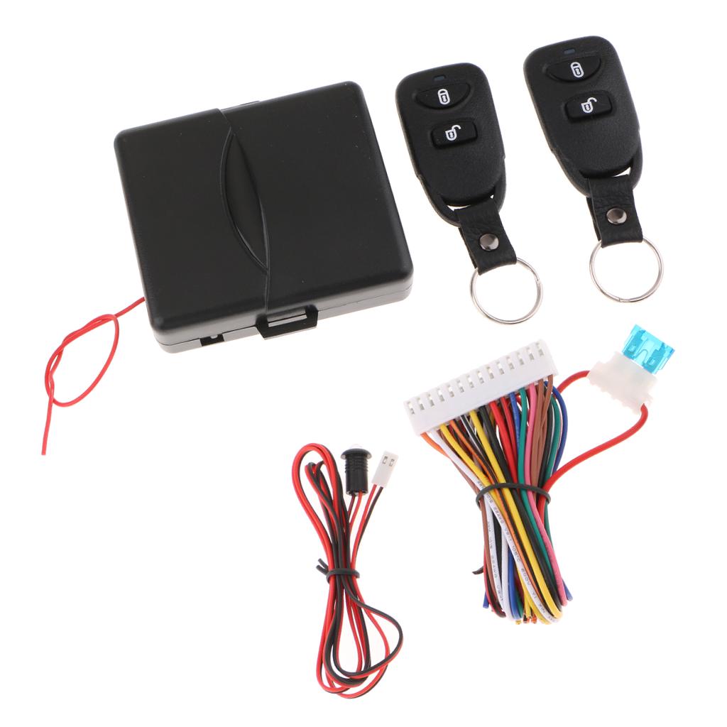 Buy Car Central Locking Remote Control System with 2 Controllers Kits ...