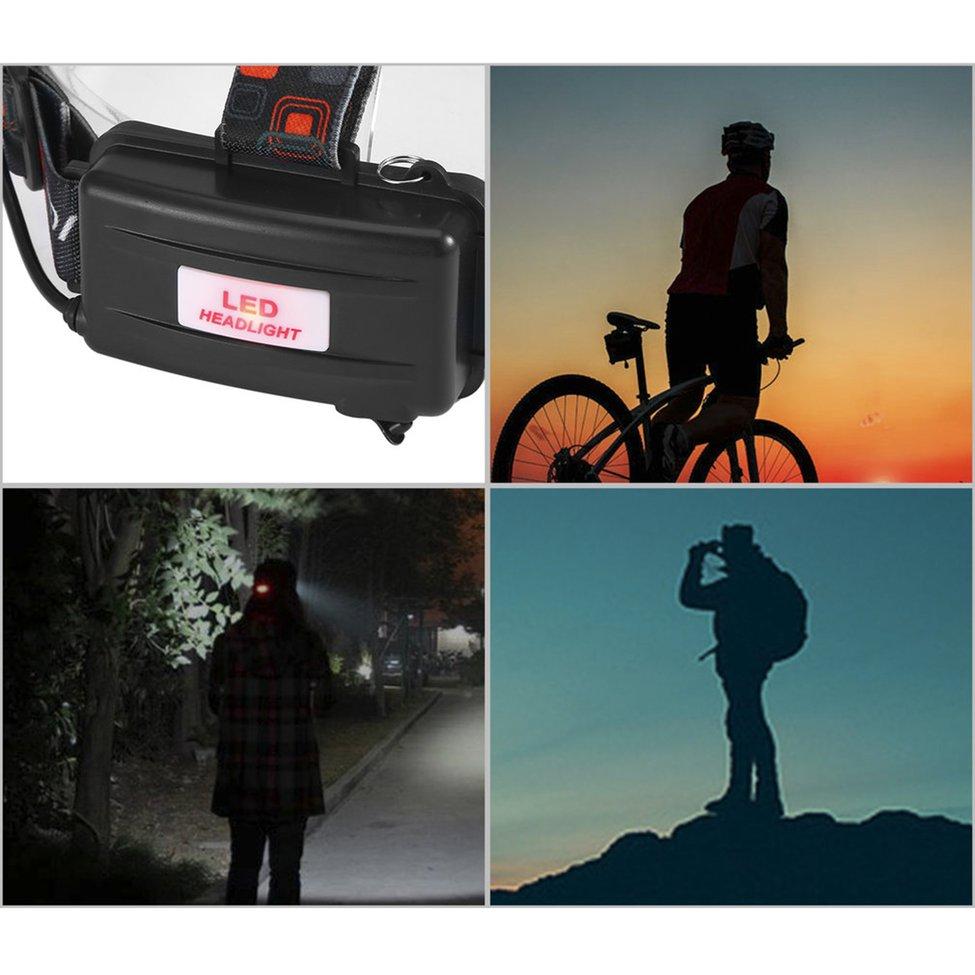 Satın alın Outad Zoomable 4 Modes Super Bright Led 3 Lamp Head Lamp ...