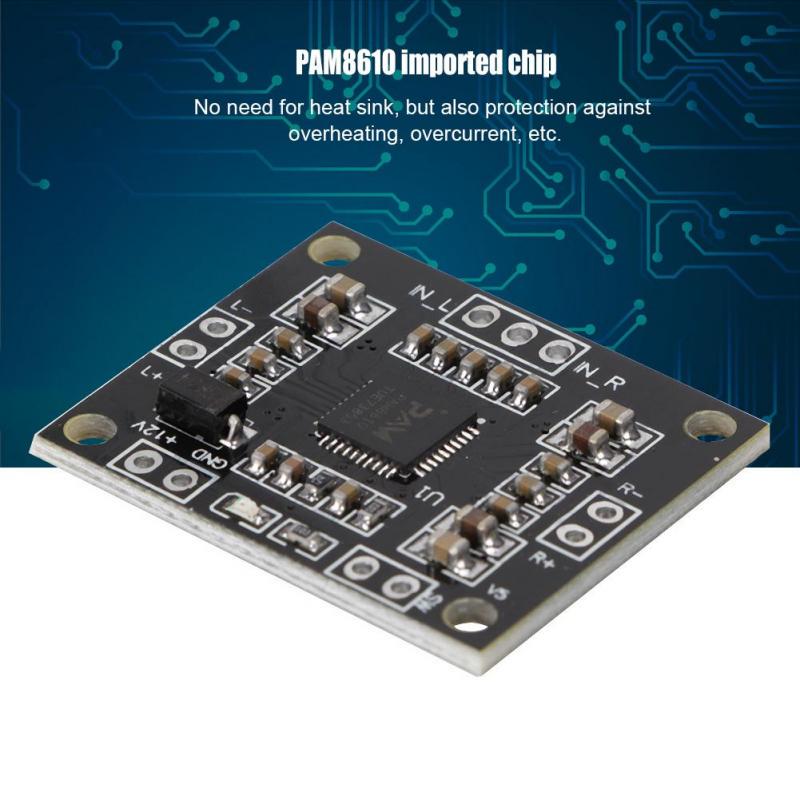 Buy PAM8610 2 Channels 15W + 15W Digital Power Audio Amplifier Board ...