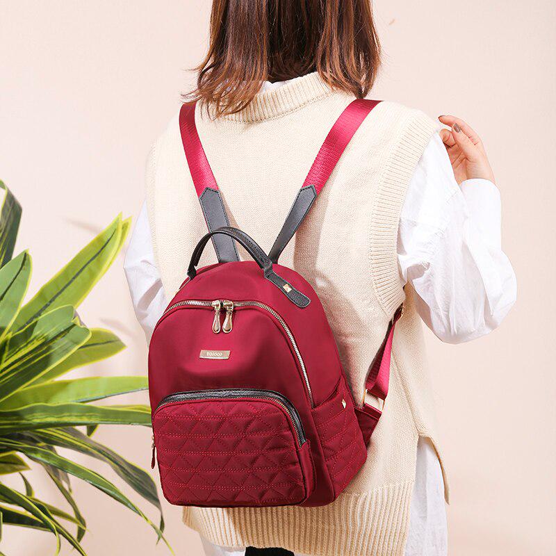 Buy Thread Female Backpack Nylon Women Bagpack Girl Casual Rucksacks ...