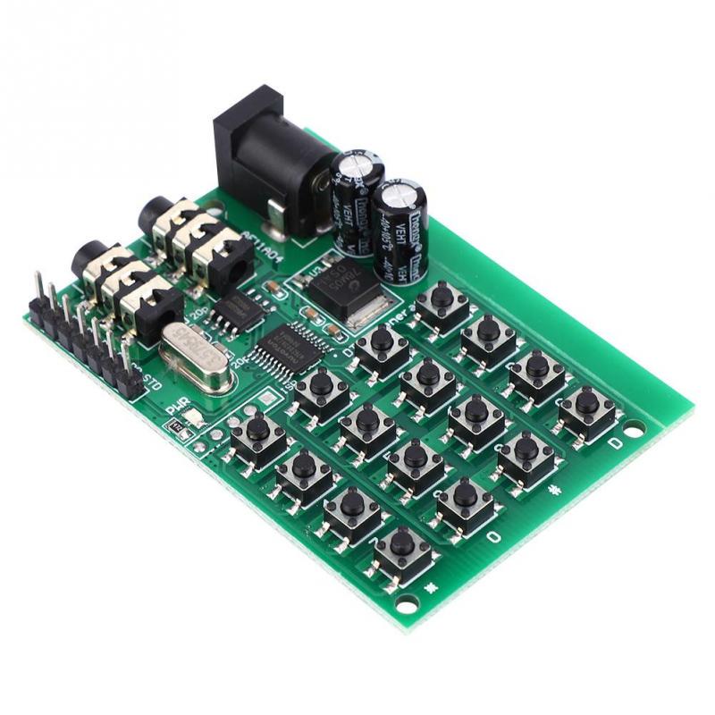 Buy AE11A04 DTMF Audio Generator Module Voice Dual Encode Transmitter Board 5~24VDC at ...