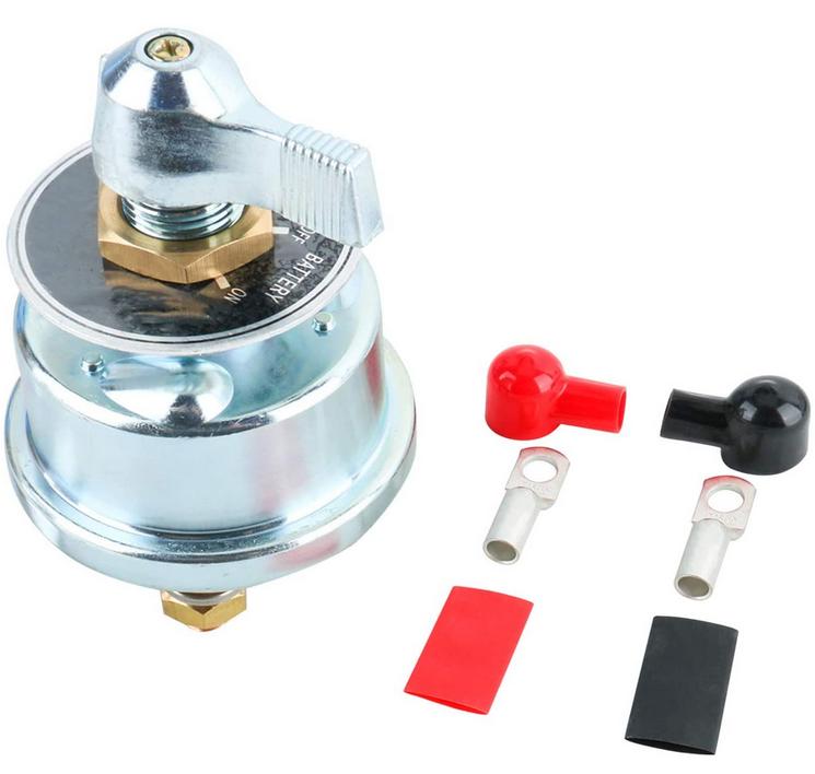 High Current Master Battery Disconnect Switch Kit Cut/Shut Off Power ...