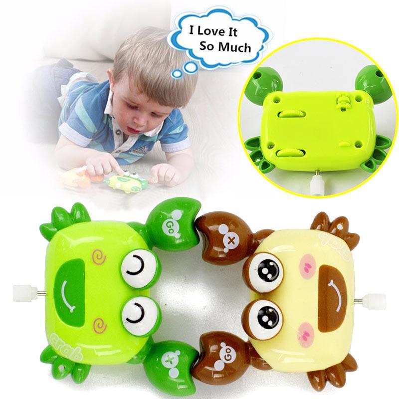 Cheap 1Pcs Lovely Crab Wind Up Toy Random Color Cute Anime Clockwork ...