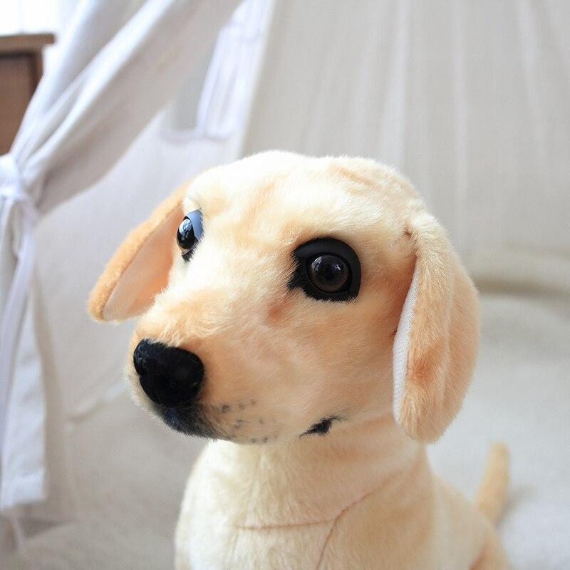 Simulation Golden Retriever Doll Plush Toys Cute Large Dog Guide Dog ...