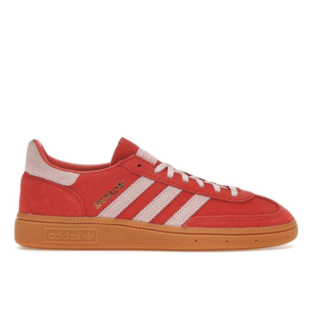 Купить adidas Handball Spezial ярко-красные прозрачные розовые женские ...