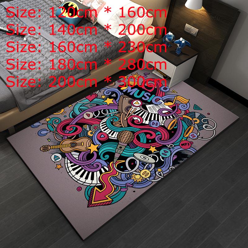Buy Creative 3d Printed Carpets for Living Room Bedroom Area Rugs Rug ...