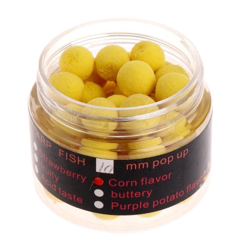 Buy 1 Box Carp Floating Beads Pops Up Flavor Smell Ball Fishing Lure ...