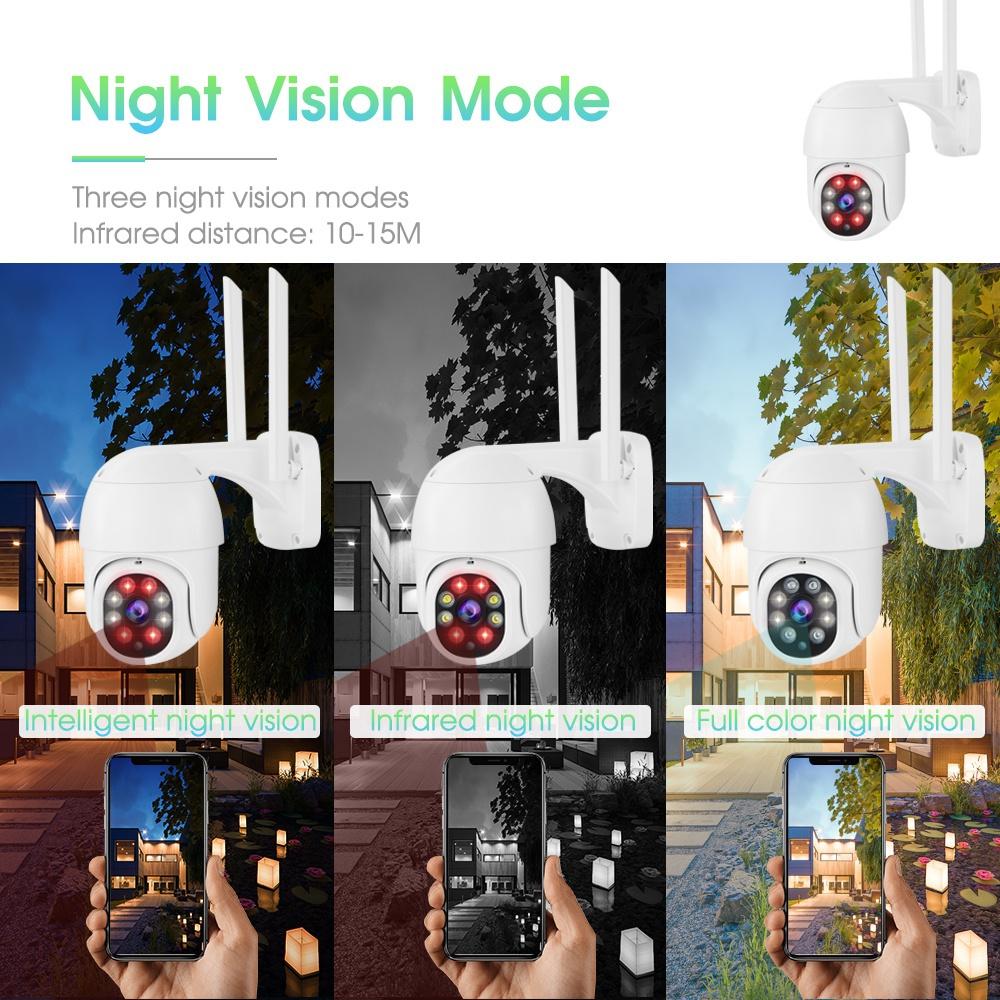 Buy Outdoor Waterproof Wireless Onvif WiFi Camera Full Color Night ...