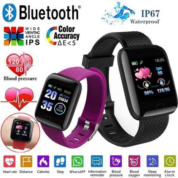 Buy 116 Plus Heart Rate Watch Smart Wristband Sports Watches Smart Band ...