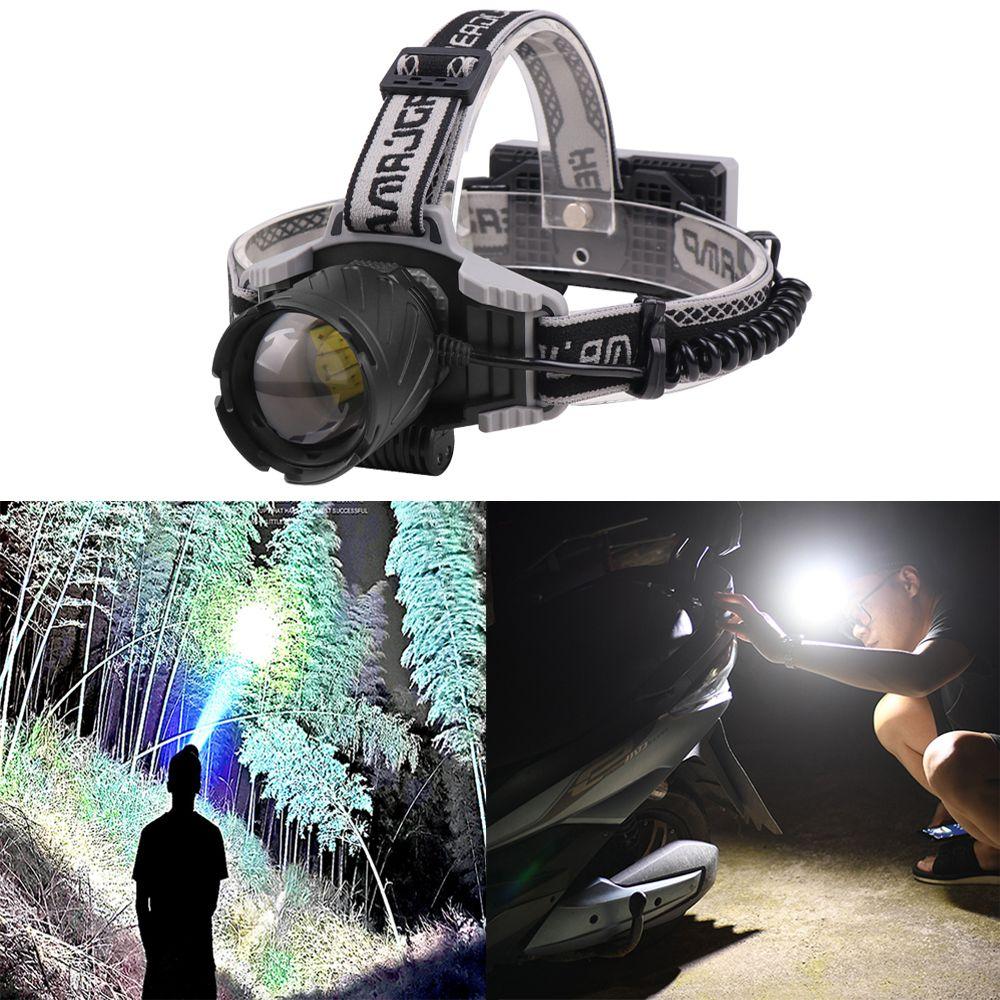 Buy Outdoor Camping Lamp P100USB 9-core Zoom LED Bright Light Head ...