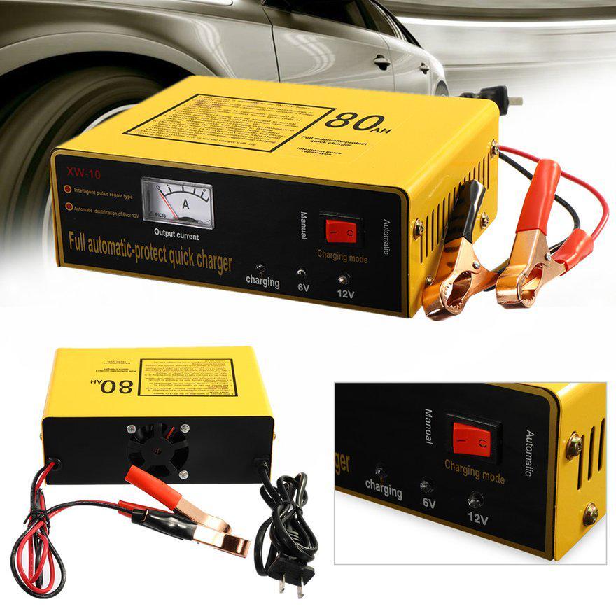 Buy Full Automatic-protect Quick Charger 6V/12V 80AH 140W Car Battery ...