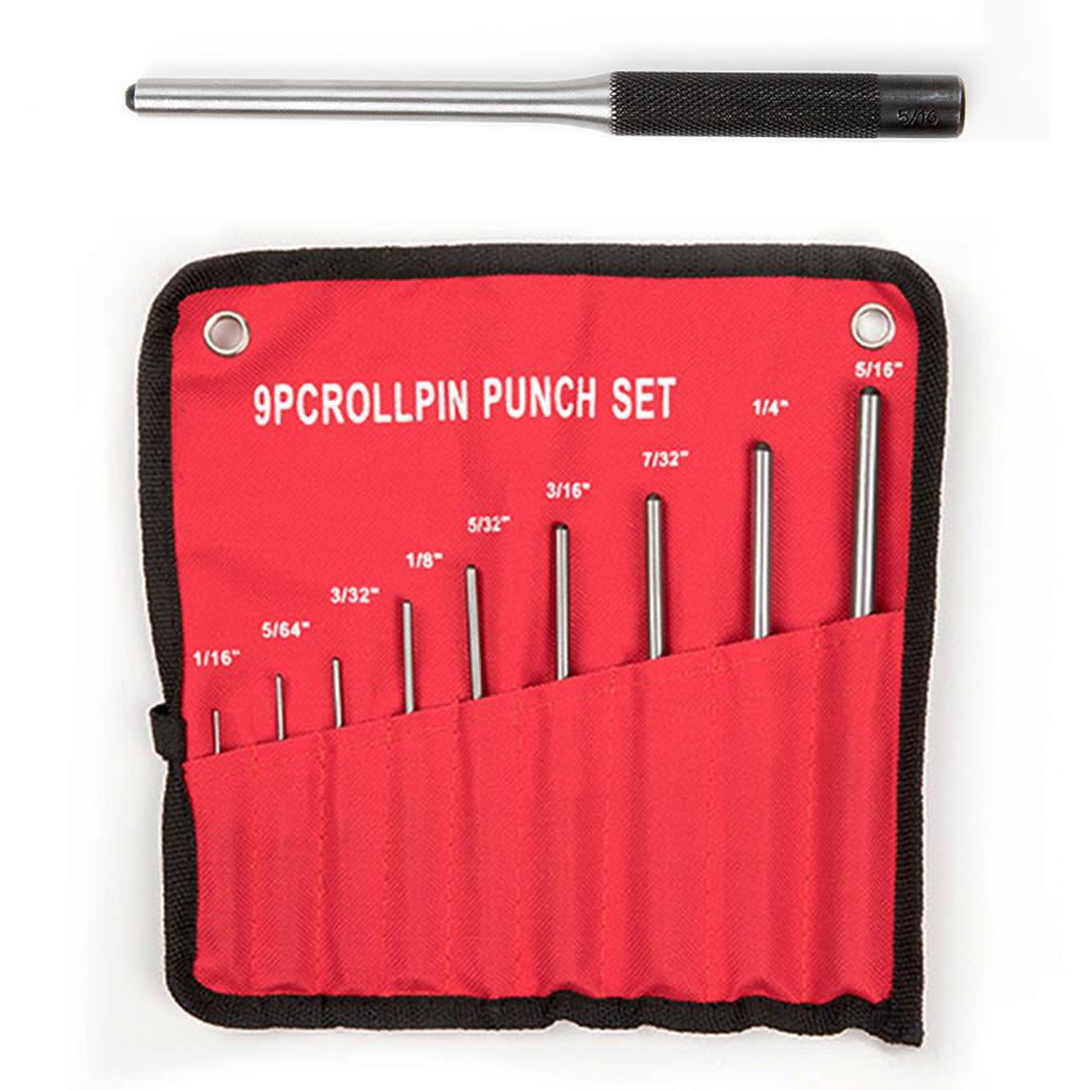 Buy [Top Tool] 9Pcs Professional Roll Pin Spring Punch Set Bolt Catch ...