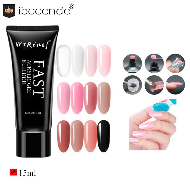 Buy 15ml Nail Extension Gel Quick Nail Extension Gel UV Phototherapy ...