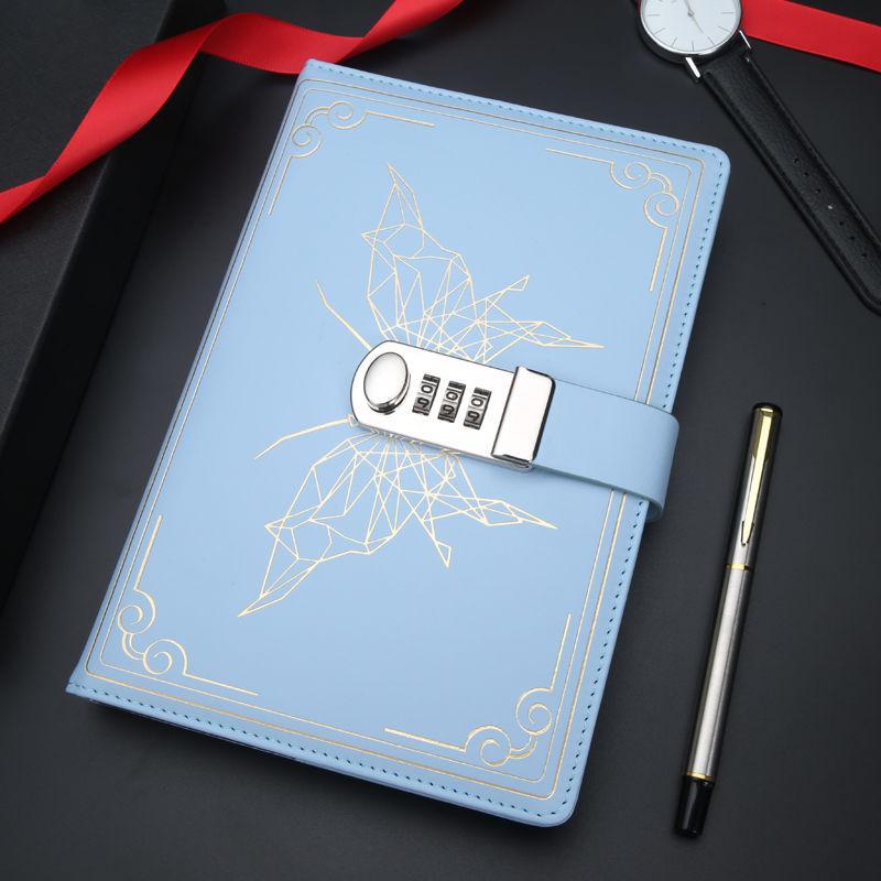 Buy Retro Password Band Lock Diary Korean Book Board Creative Noteping ...