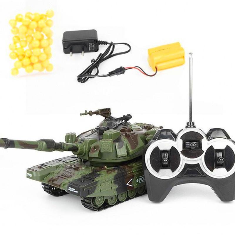 Buy Parent-child Toy Remote Control Tank Toy Can Launch Remote Control ...