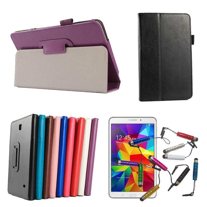 Buy PU Leather Stand Case For Samsung Galaxy Tab 4 8.0