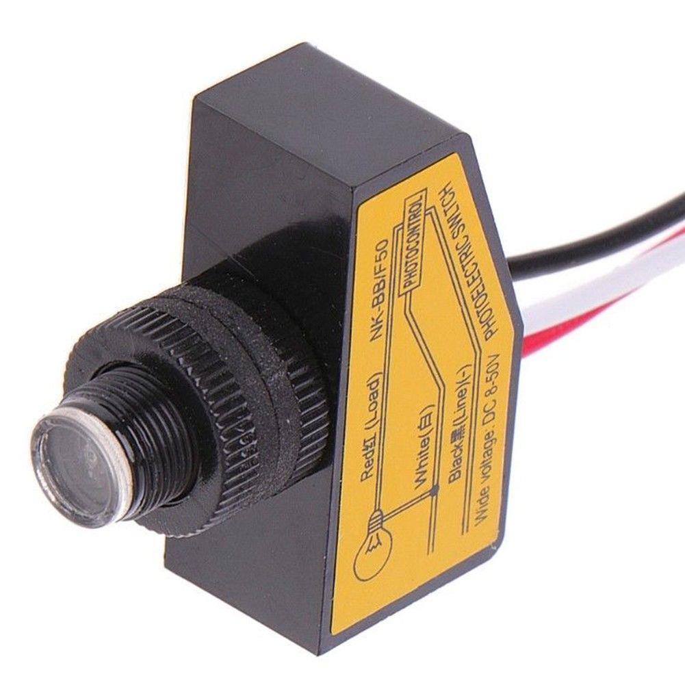 Buy DC12V 24V 36V 48V Mini Twilight Photocell Twilight Car Light Sensor ...