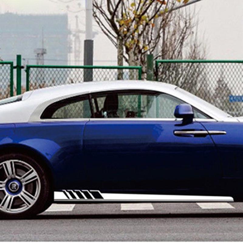 Buy Bubbles Designs Side Vinyl No Car Fading Racing Stripes Sticker ...