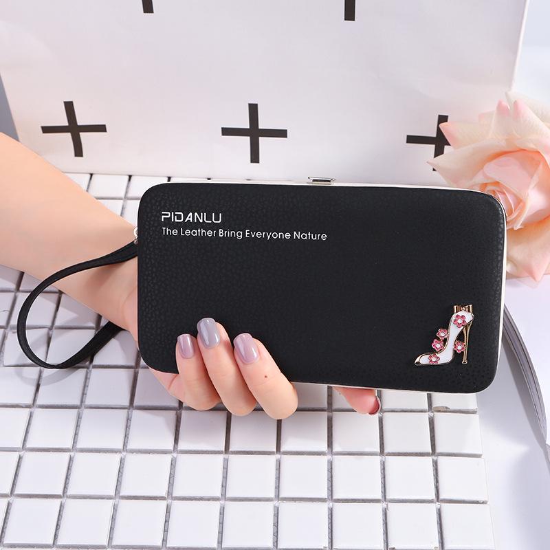 Cheap Women Cute Long Wallets Pu Leather Phone Clutch Bags Hasp Purse ...