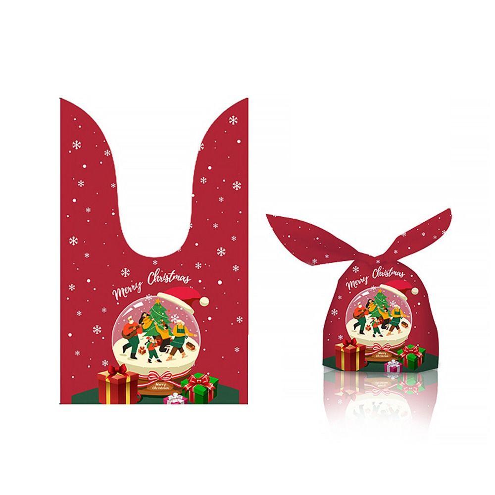 Cheap 50PCS Packing Bags Biscuit Package Merry Christmas Rabbit Ears ...