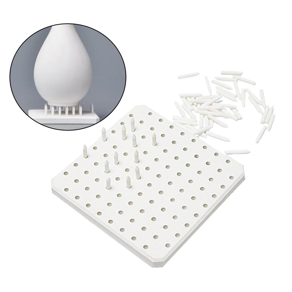 Refractory Support Pad and Nail Set High Temperature Resistant Pottery ...