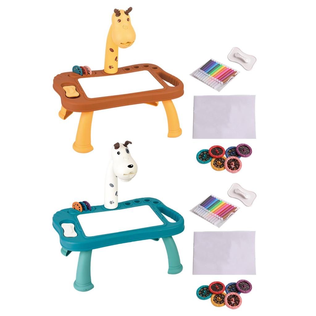 Buy Erasable Doodle Board Kids Drawing Tablet with Projection Lamp at ...