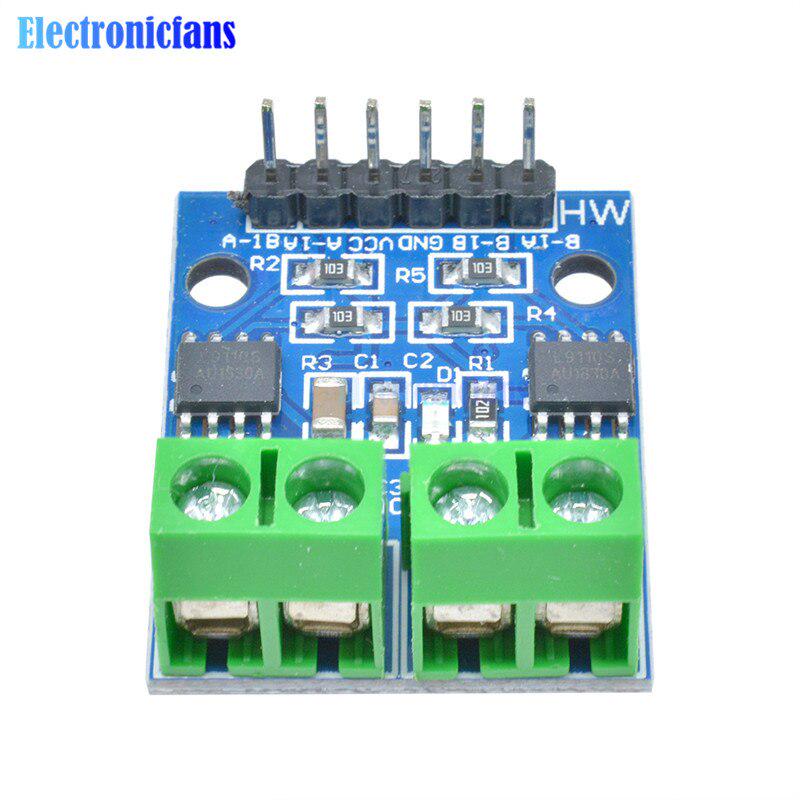 Buy 2PCS H-bridge Stepper Motor Dual DC Motor Driver Controller Board ...