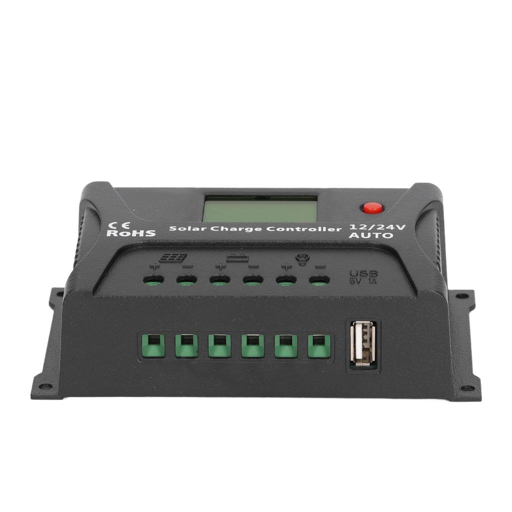 Buy Solar Charge Controller PWM Smart 20A 12V 24V Automatic ...