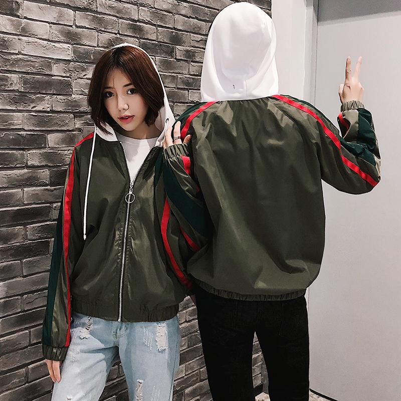 Spring Autumn Couple Wear Men And Women Coat Casual Jacket Plus Size ...