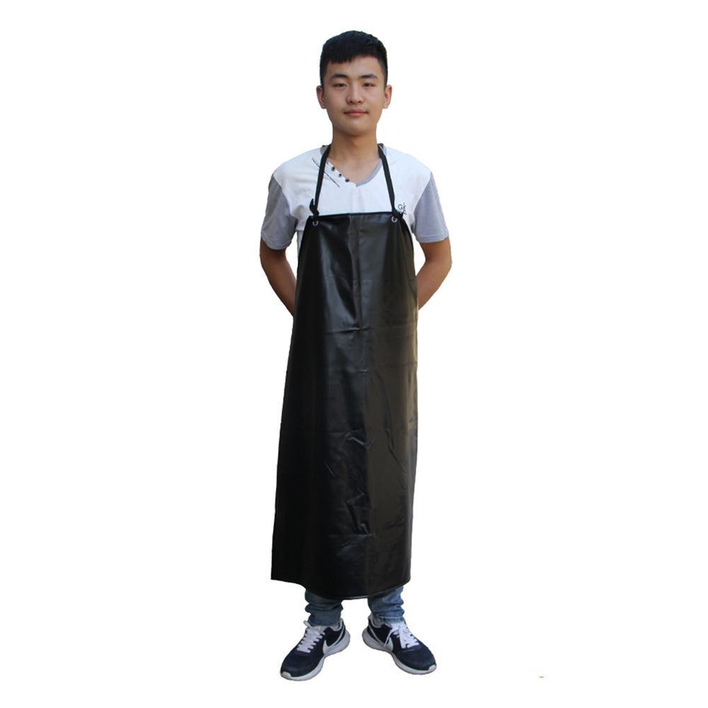Buy Waterproof PVC Apron For Kitchen Housework Restaurant Work Chemical ...