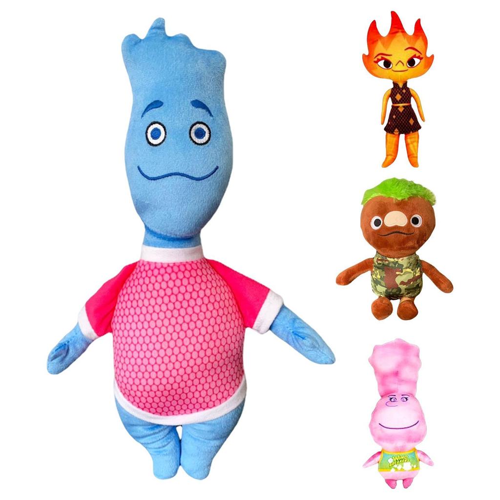 Buy Crazy Elemental City Plush Toy Cartoon Peripherals Soft Stuffed ...